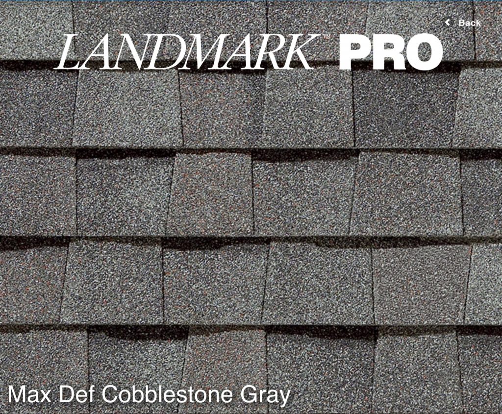 Бітумна черепиця CertainTeed Landmark Pro - Max Def Cobblestone Grey ...